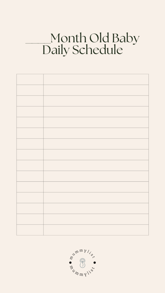 Daily Schedule for 1 Year Old Toddler (Feeding, Naps & Play) - Mummy List